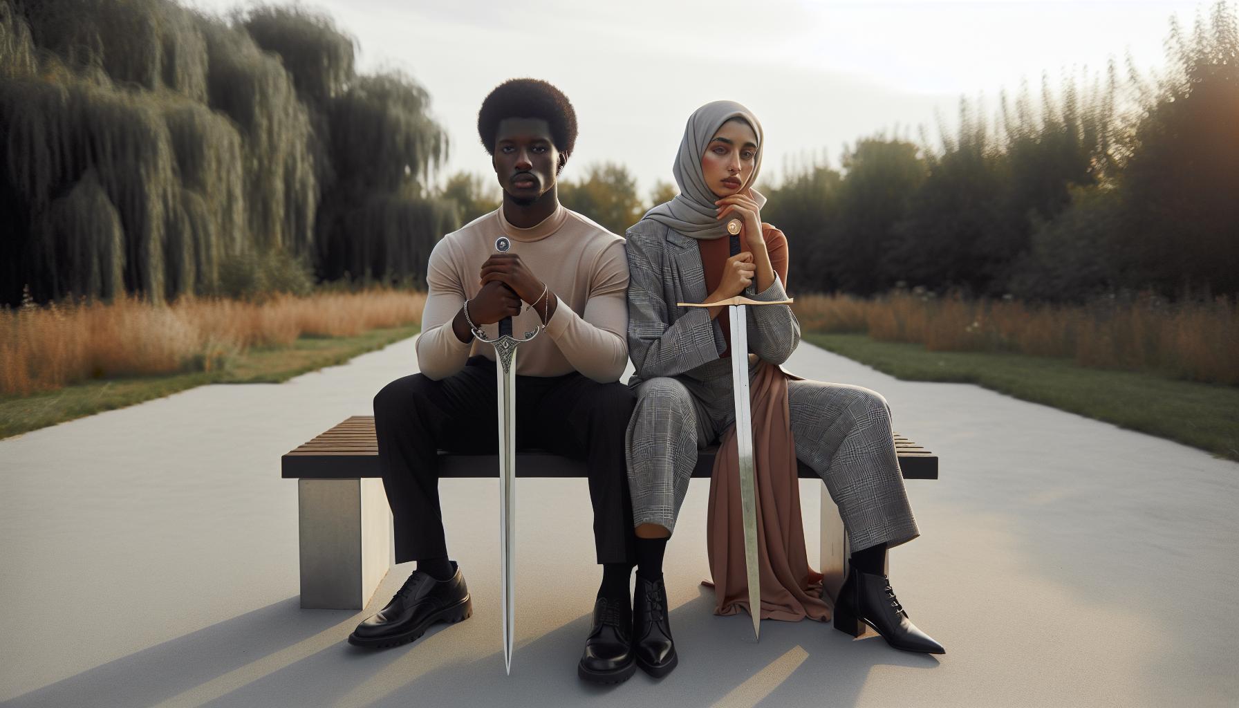 What Does The Two Of Swords Mean In Tarot? Difficult Choice » Easy ...